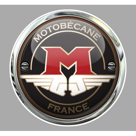 MOTOBECANE laminated decal - cafe-racer-bretagne.clicboutic.com