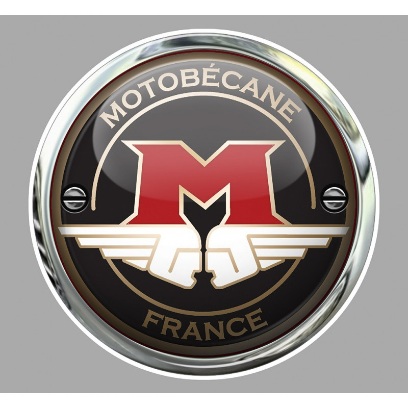 MOTOBECANE laminated decal - cafe-racer-bretagne.clicboutic.com